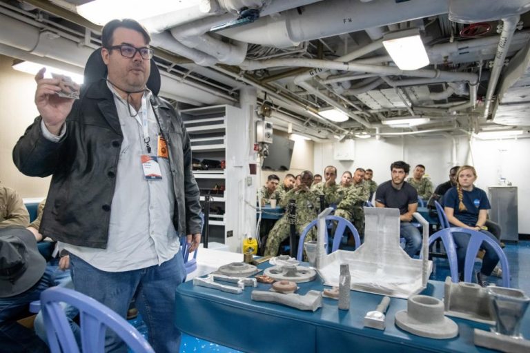 SPEE3D Metal 3D Printer First in the World to Print Parts on US Naval Ship