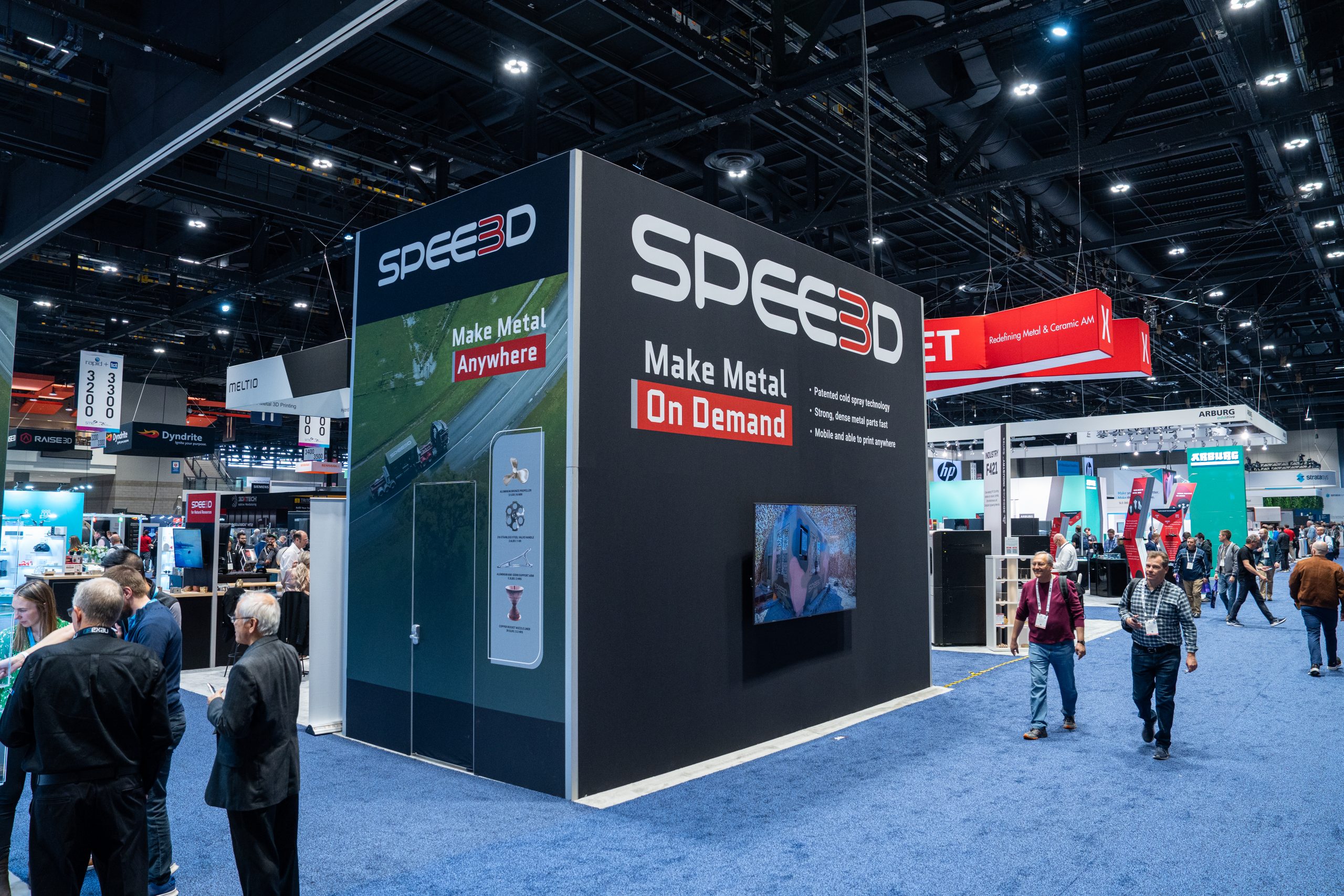 SPEE3D At RAPID+TCT 2023 - SPEE3D 3D Metal Printing