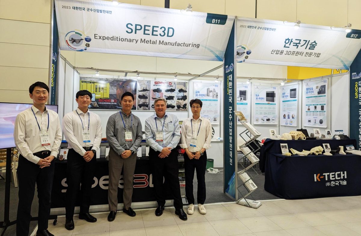 SPEE3D Exhibits with K-TECH at InLex 2023 - SPEE3D 3D Metal Printing