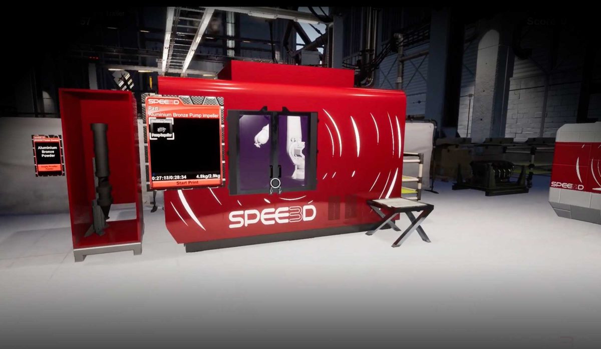 SPEE3DCraft Simulator - SPEE3D 3D Metal Printing