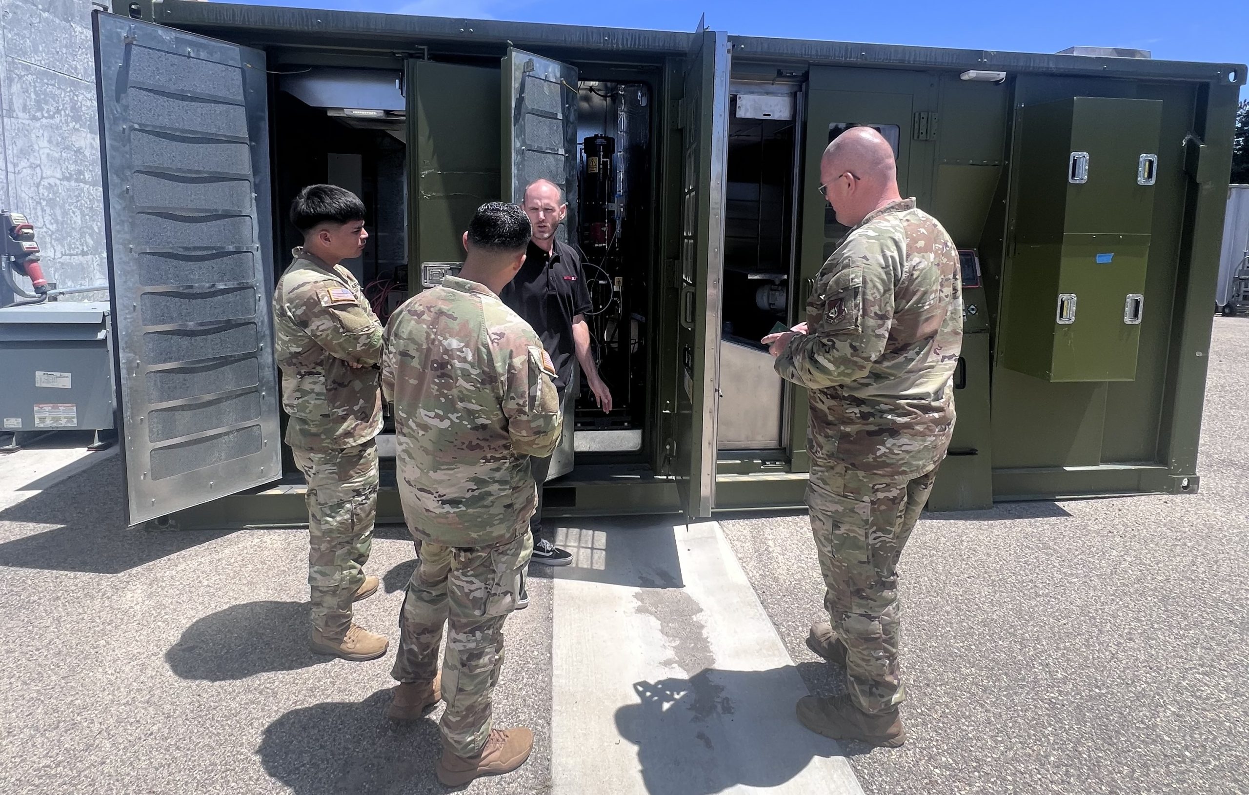 CAMRE NPS Demonstrates Deployable Metal Repair Using SPEE3D Cold Spray ...